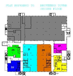 Part Second floor Redwither Tower, North Wales A534, Wrexham Industrial ...